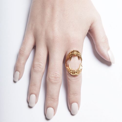Armour Ring – Gold – Kasun London