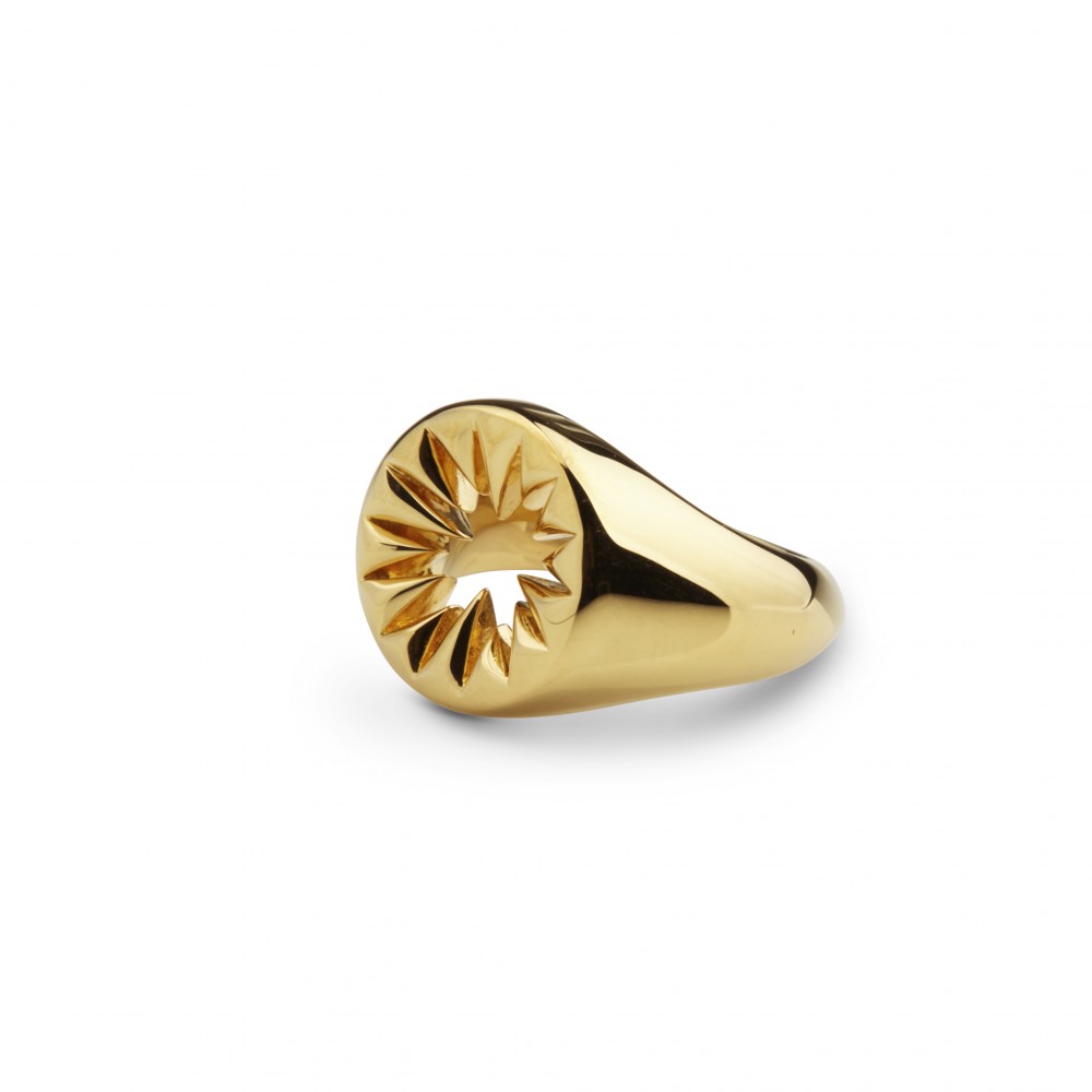 Armour Ring – Gold – Kasun London