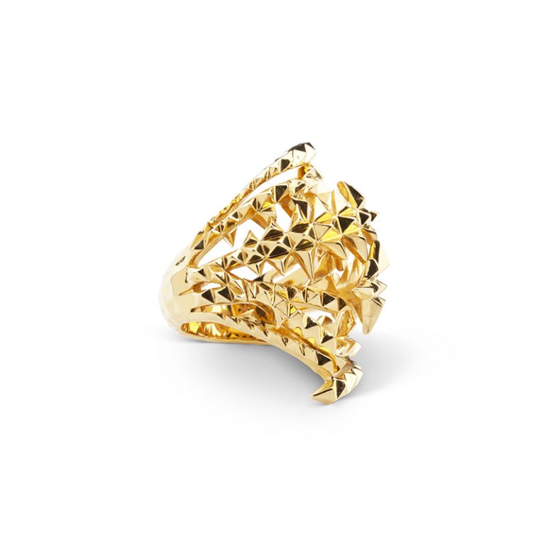Armour Ring – Gold – Kasun London