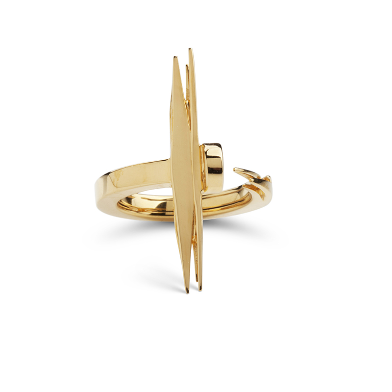 Armour Ring – Gold – Kasun London