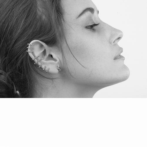 Vampire Claw Silver Earrings – Small – Kasun London